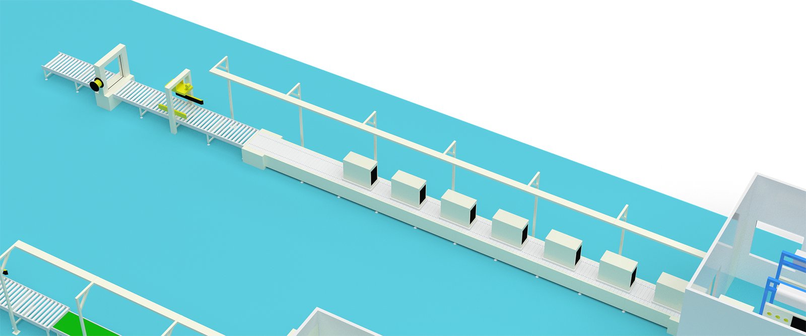 Air conditioning mini-assembly line - Assembly Lines Expertise