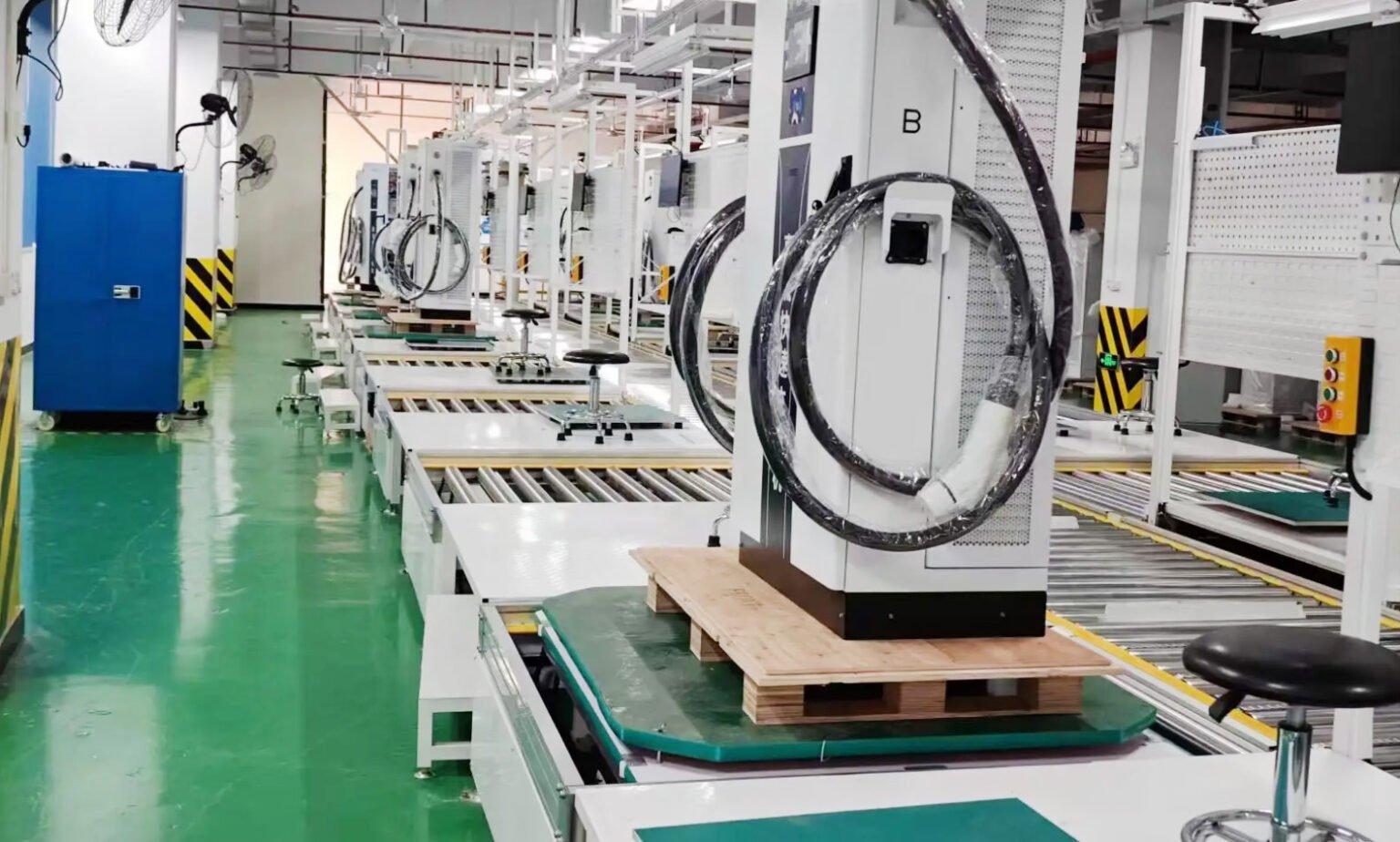 DC Charging Pile Electrical Configuration and Production Line ...