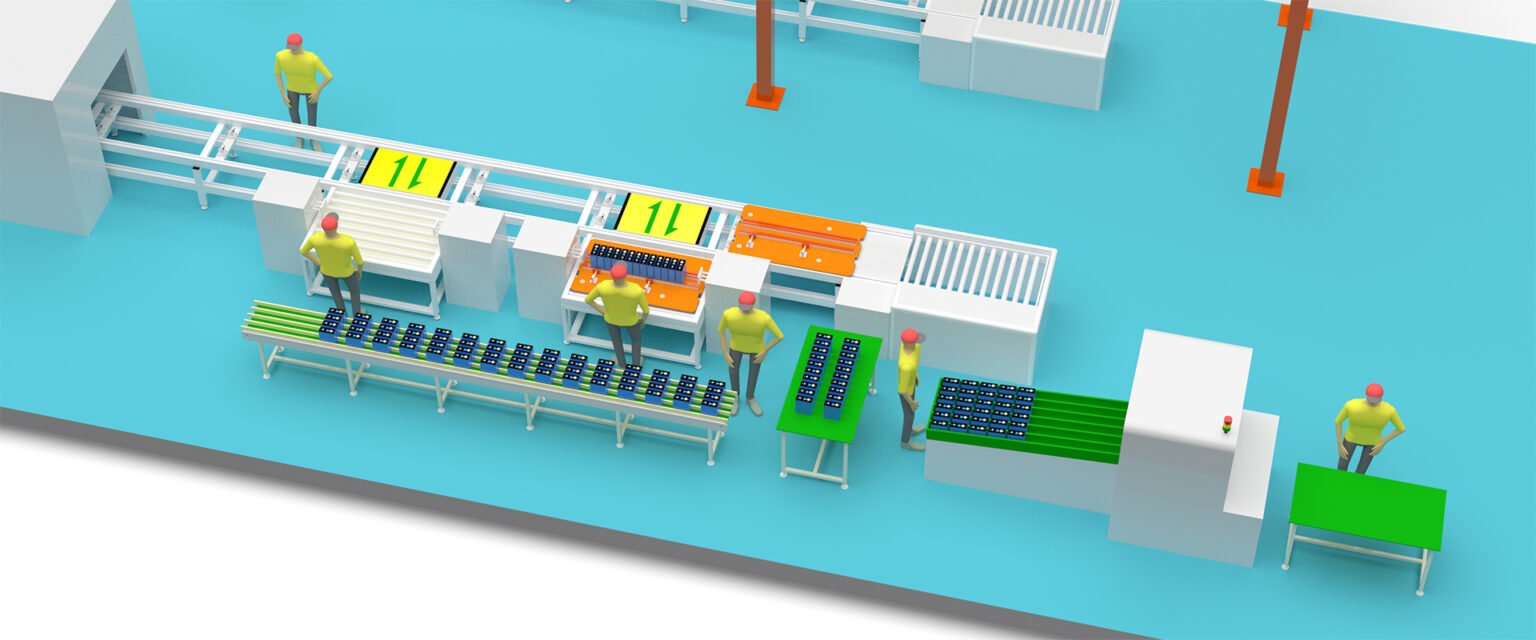 Small-scale Lithium Battery PACK production line plant - Assembly Lines ...